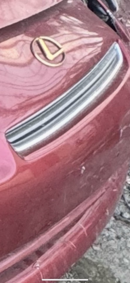 97-00 OEM Lexus SC300 SC400 Front Bumper Cover Upper Grill OEM Painted ...