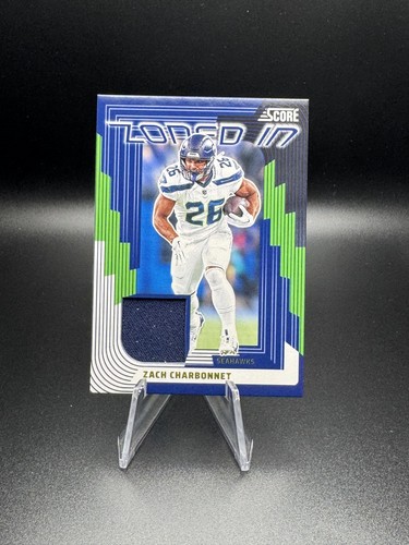 2025 Score - Zoned in Zach Charbonnet #ZON-ZCH Jerseys (MEM) | eBay