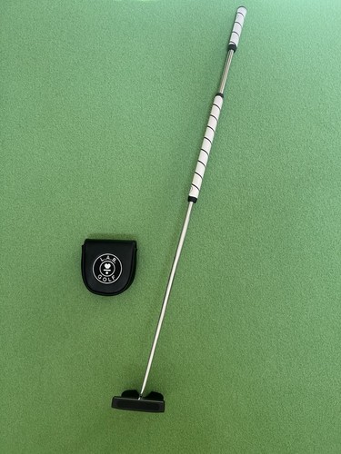 Lab Golf DF2.1 Sweeper Broomstick Putter 46” Length, 79.5° Lie Angle w ...