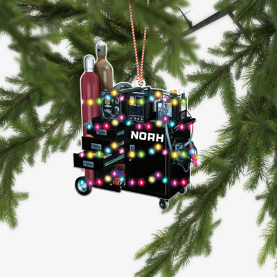 Personalized Welding Ornament, Welder Christmas Ornament, Ironworker ...