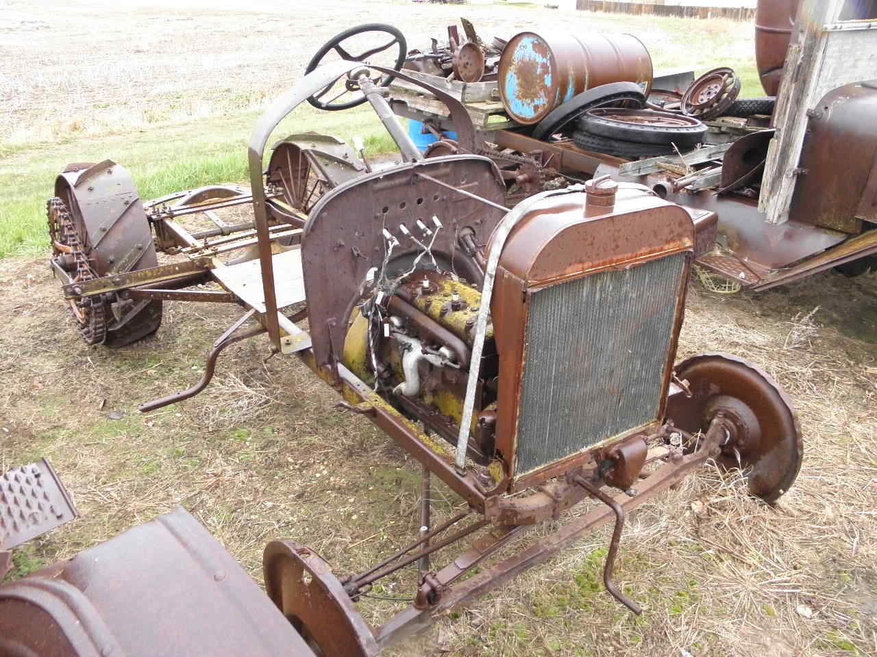 Home Built Model T Ford Tractor Conversion Smith Form-A-Tractor Staude ...