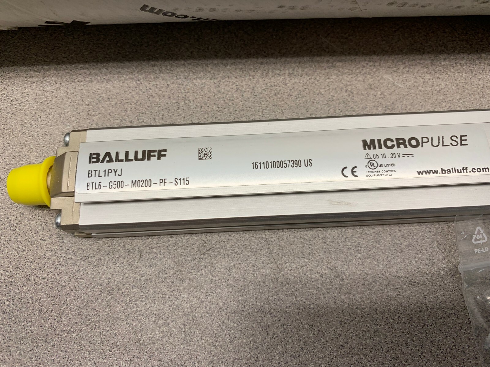 NEW IN BOX BALLUFF BTL1PYJ MICROPULSE BTL6-G500-M0200-PF-S115 | eBay