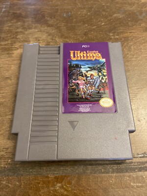 Ultima: Exodus NES Nintendo | eBay
