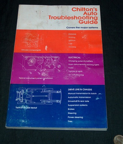 1973 Chilton's Auto Troubleshooting Guide Book 5745 1st Edition, Engine ...