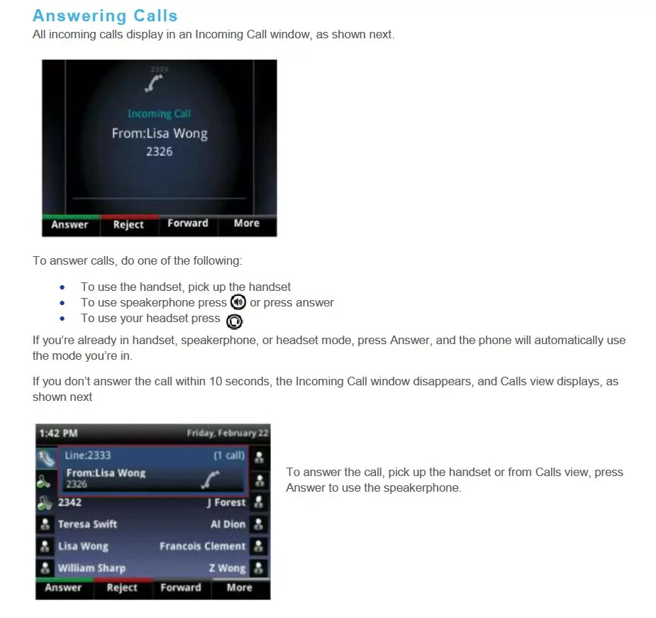 Polycom VVX 411 IP VOIP POE Gigabit Telephone [L/N] BUSINESS OFFICE ...