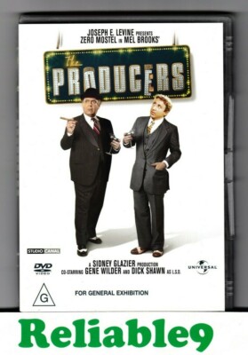 Gene Wider+Dick Shawn- The producers DVD+Special features R4 - 1968/ ...