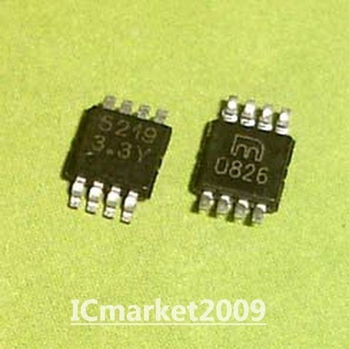 10 PCS MIC5219-3.3BMM MSOP-8 MIC5219 5219 3.3 500mA-Peak Output LDO ...