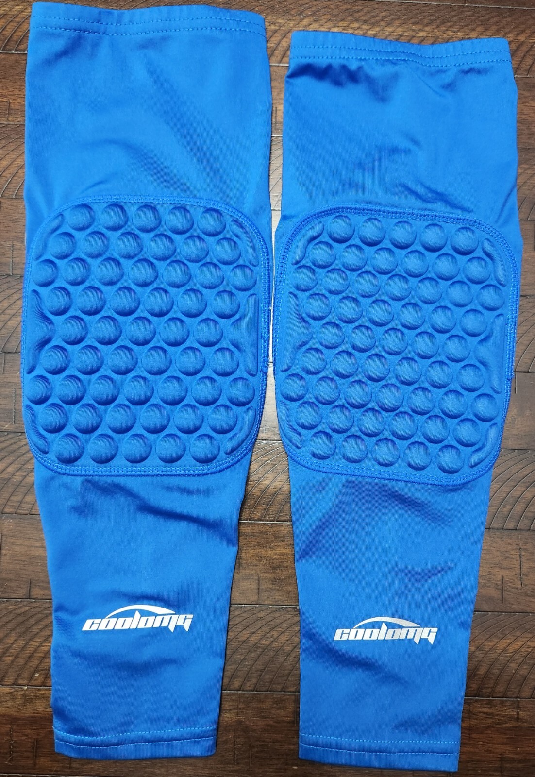 Coolomg Padded Elbow Pads Adult Medium Blue | eBay