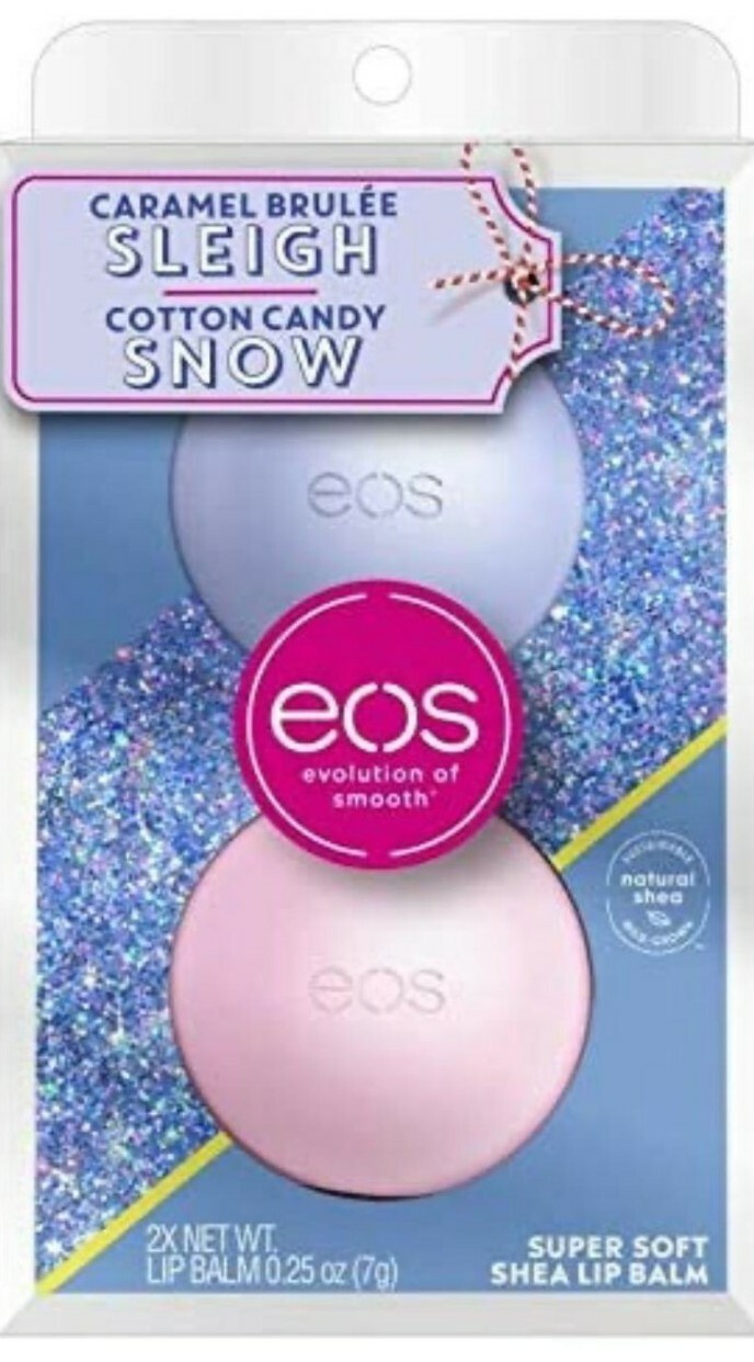 Eos Holiday Set Caramel Brulee Sleigh Cotton Candy Snow 2 PC for sale ...