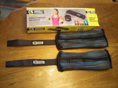 Series 8 Fitness Ankle Wrist Arm Weights Set 2 LB | eBay