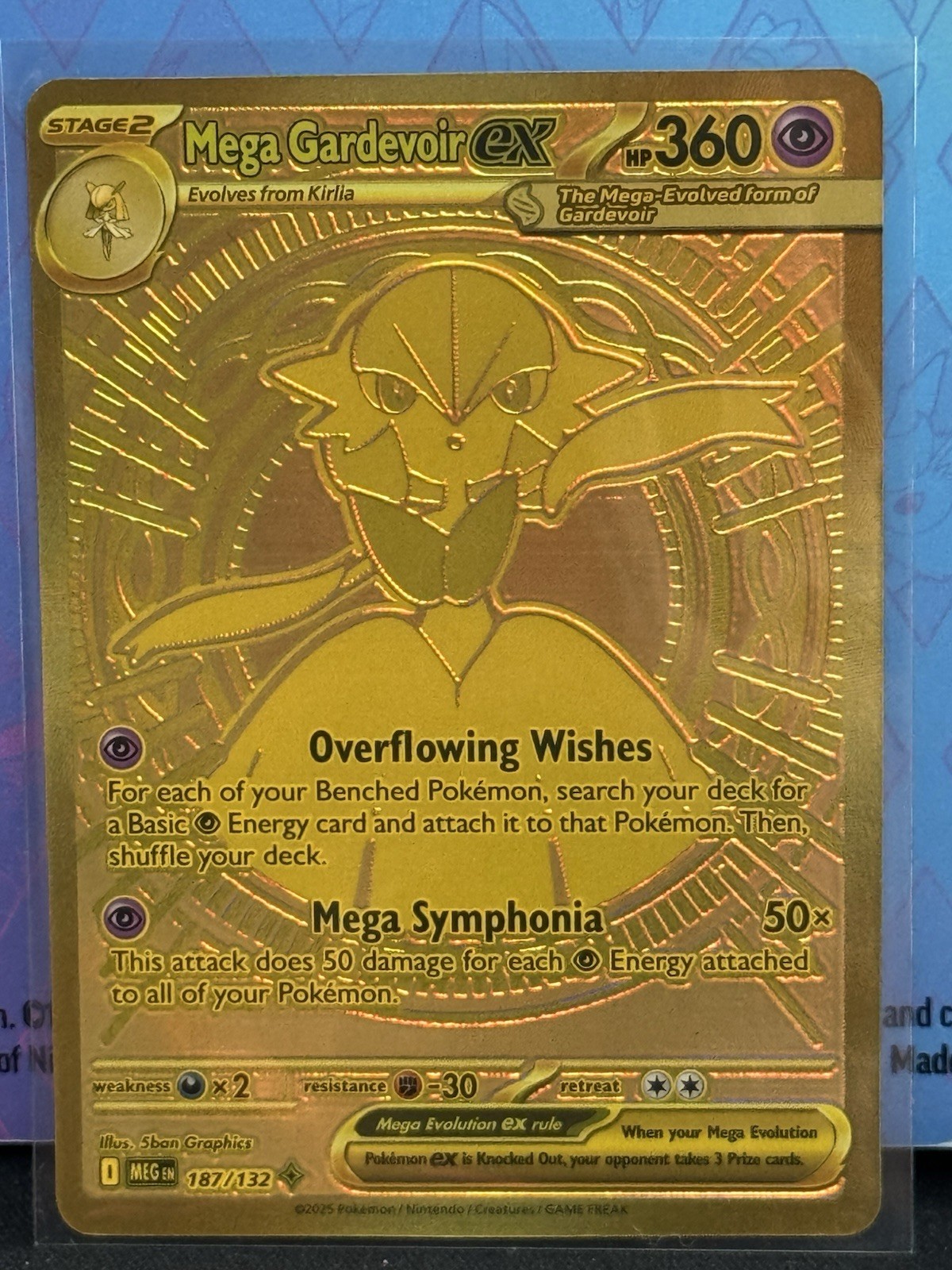 Pokemon Mega Evolutions Mega Gardevoir EX 187/132 MUR Gold English | eBay