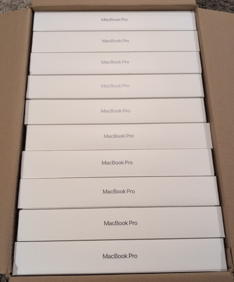 Lot of 10 - 2021 Apple MacBook Pro 16 inch Model A2485 *BOXES ONLY* | eBay