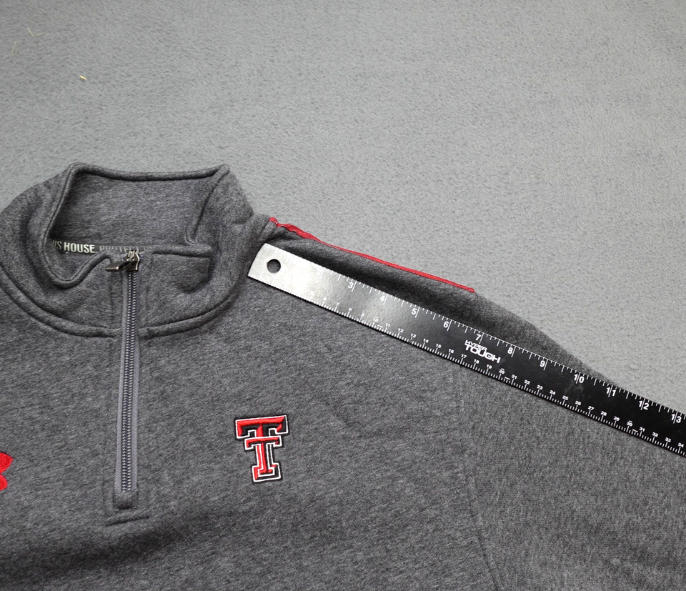 Under Armour Texas Tech Red Raiders 1/4 Zip Sweater Men's Size L ...