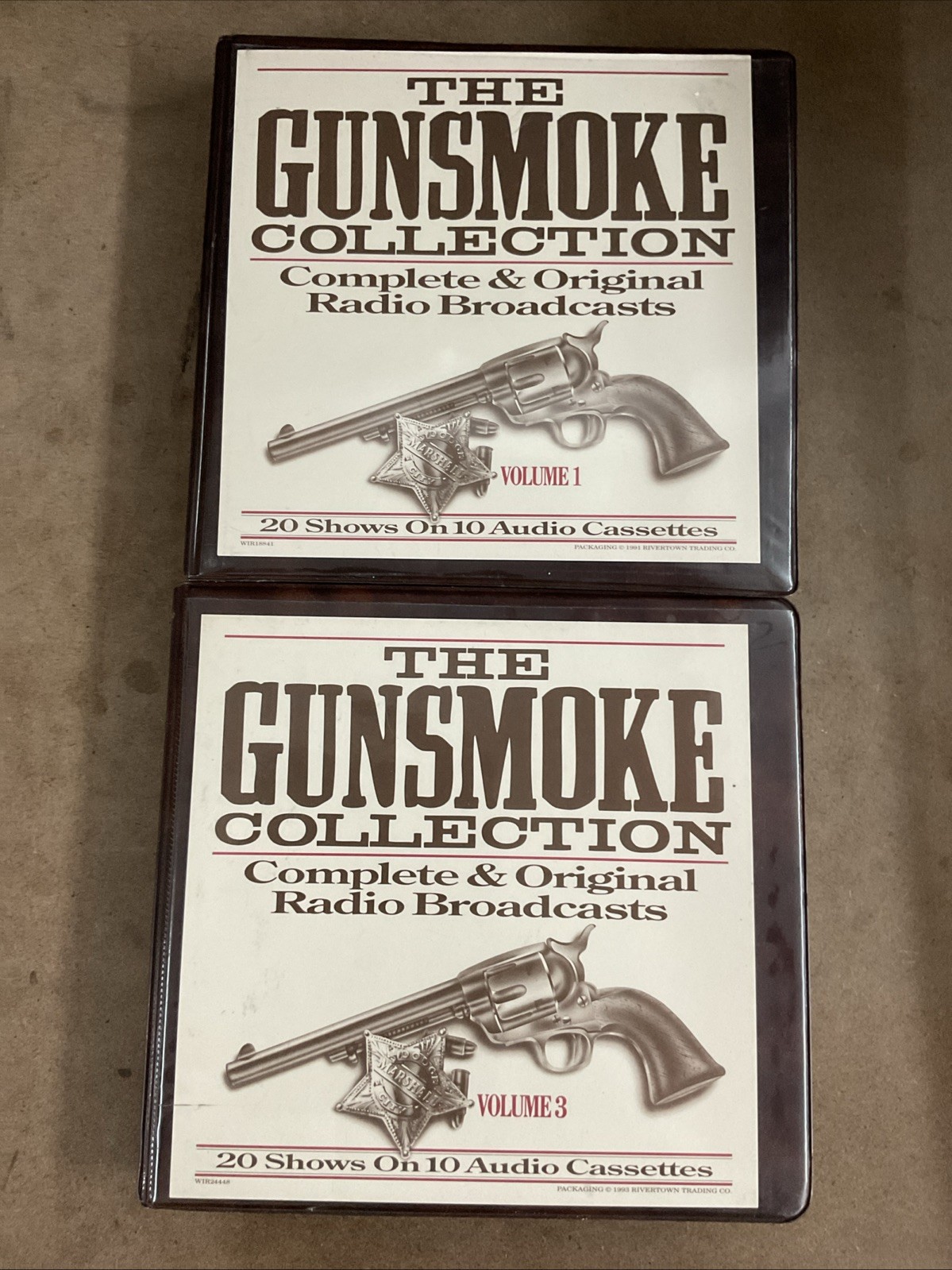 The Gunsmoke Collection Complete & Original Broadcasts Volume 1 & 3 Lot ...
