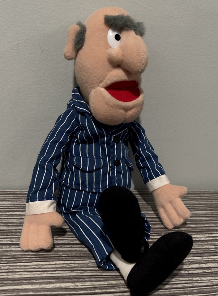 Muppet Vision 3D Statler Plush Clean Jim Henson's Muppets Disneyland ...