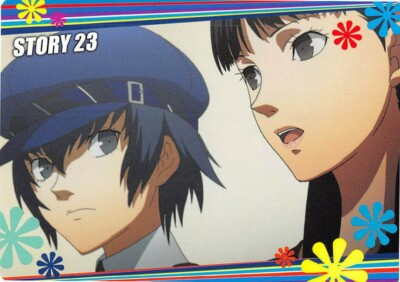 Persona 4 Trading Card P4A Bonus Pack Normal 43 Naoto Shirogane / Yu ...