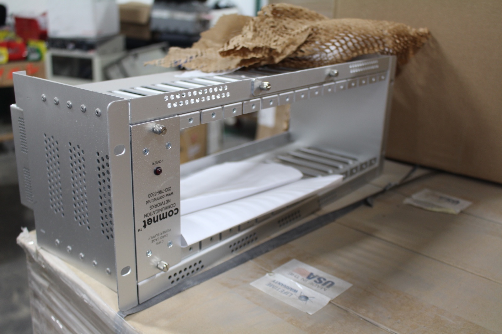 NEW Comnet C1-US Rack Mount Card Cage with Power Supply | eBay