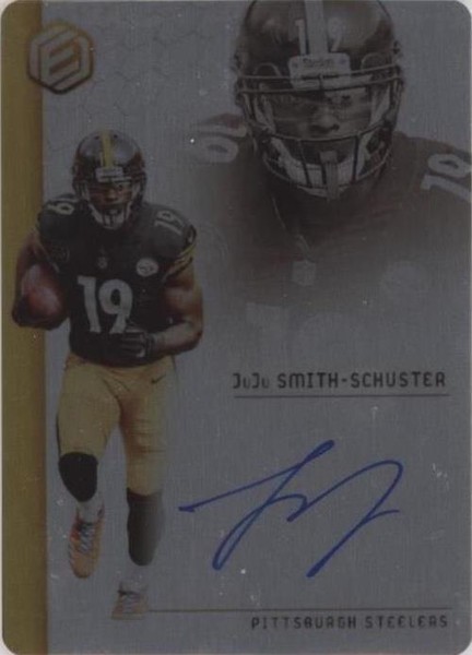 2018 Panini Elements - Signatures Steel #SS-85 JuJu Smith-Schuster /150 ...