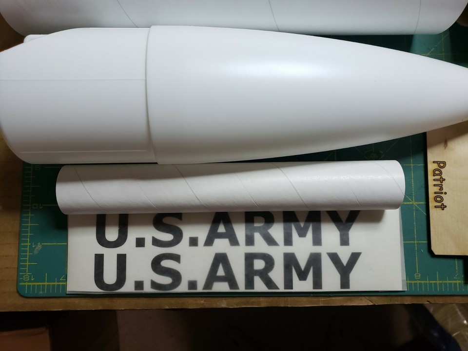 3" Patriot Missile Model Rocket Kit Now With Vinyl Decals! 37" tall ...