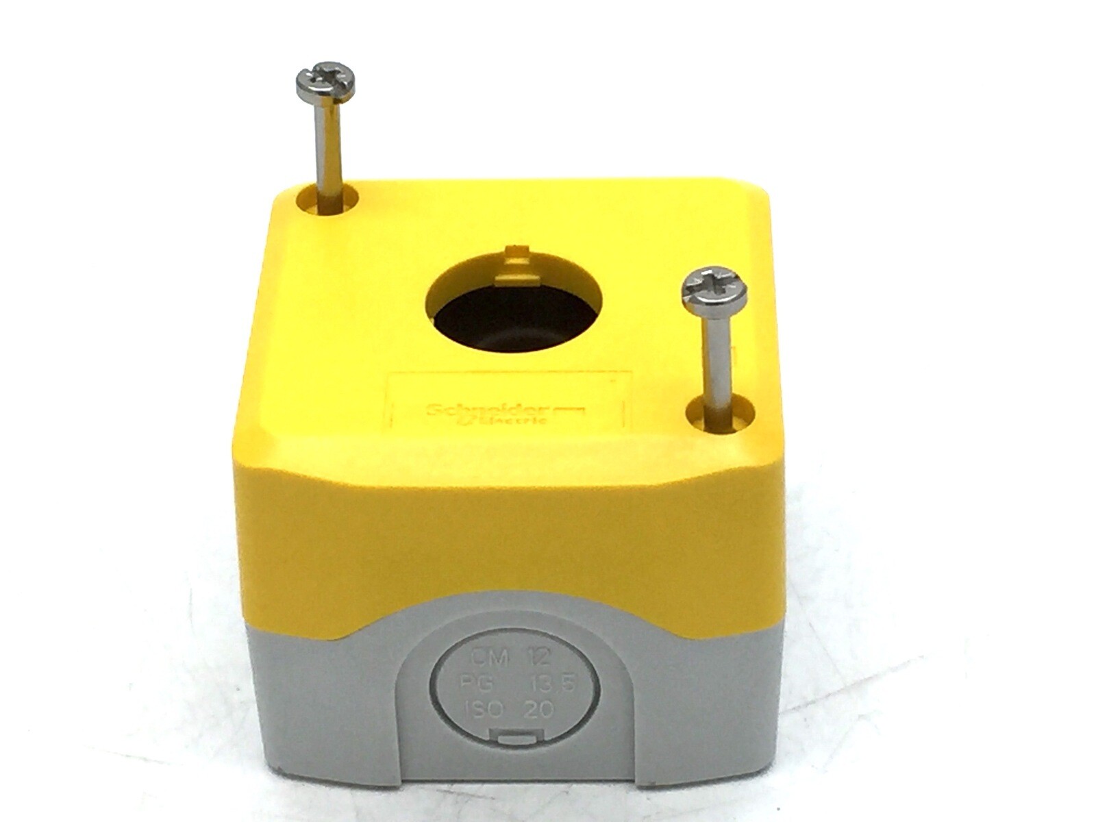 Schneider Push Button Yellow Control Box Enclosure XALK01 AA 011582 ...