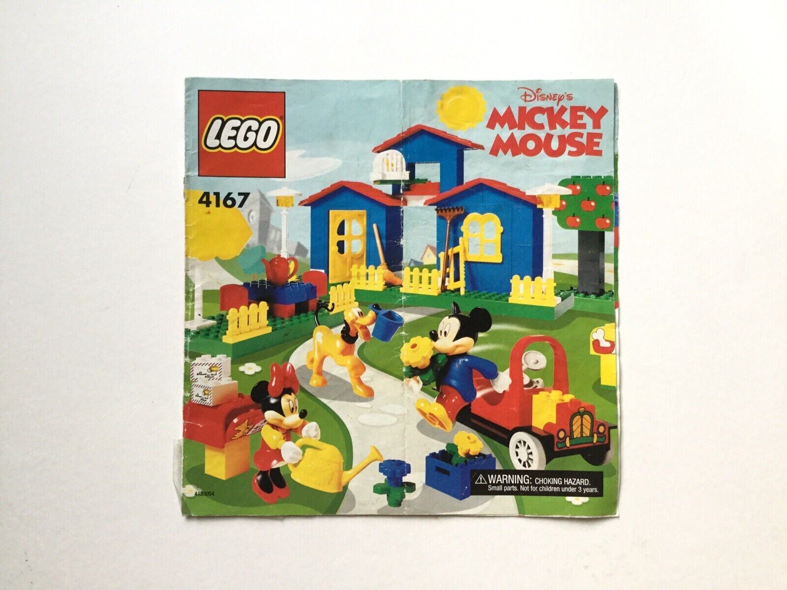 Lego Disney’s Mickey Mouse Mickey’s Mansion 4167 Year 2000 Instruction ...