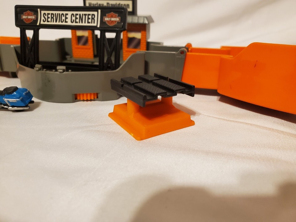 Microverse Harley Davidson Service Center Micro Playset (1996) KENNER Vintage | eBay