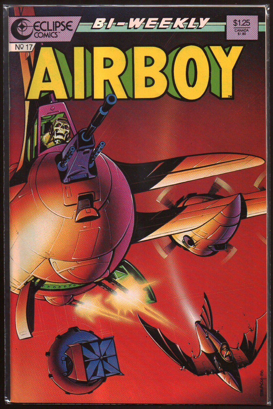 Airboy #5-20 VF/NM 9.0+ 1986-1987 Eclipse Comics Back Issues Buck ...