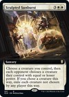 MTG NM Sculpted Sunburst (Extended Art) Commander Legends: Battle for ...