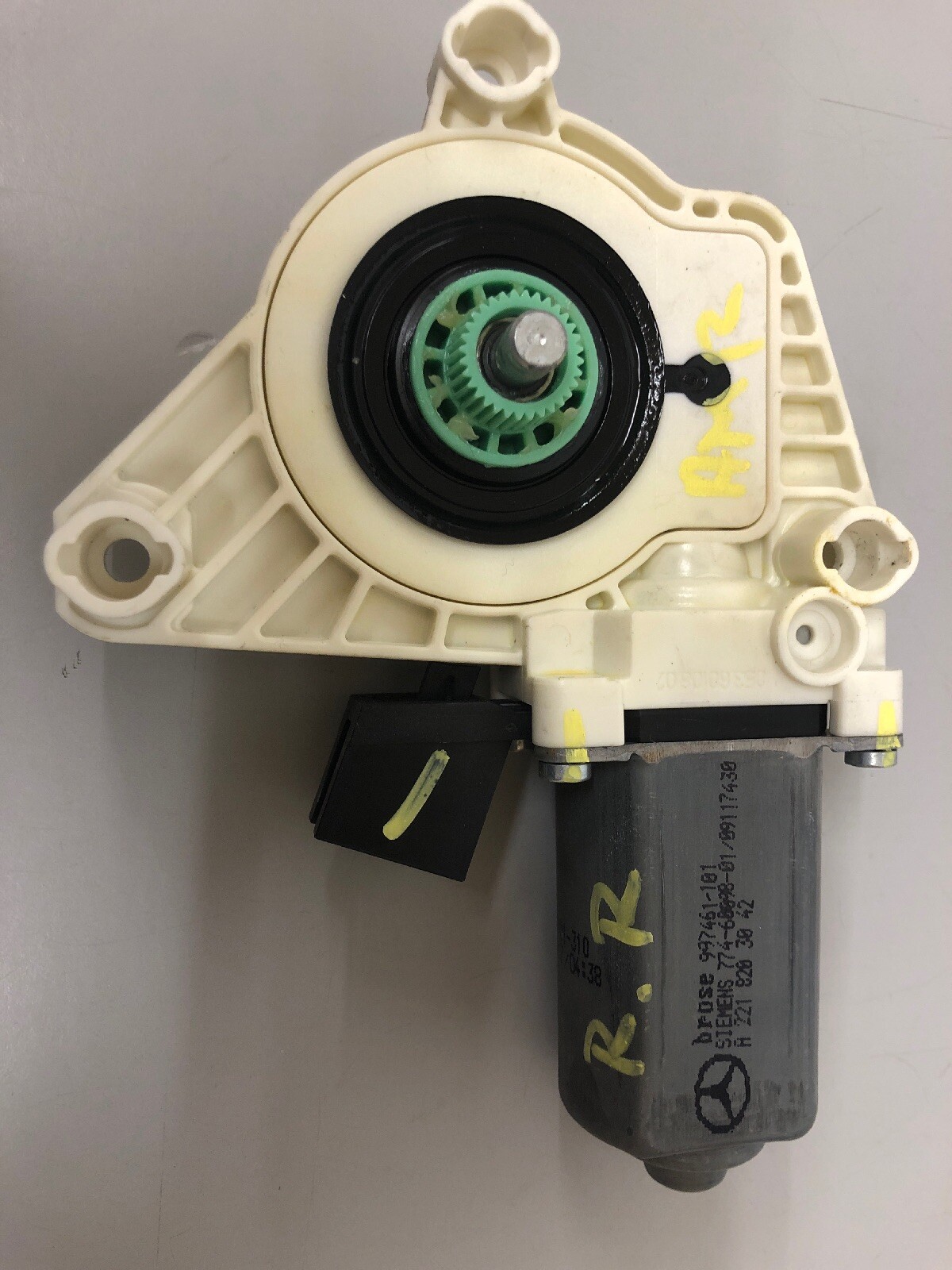 MERCEDES S-Class W221 ELECTRIC MOTOR WINDOW REGULATOR RIGHT REAR ...