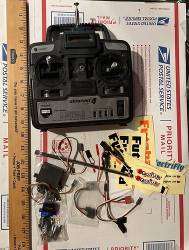 Futaba Skysport 4 T4VF 72Mhz RC Airplanes FM Transmitter Radio Control ...