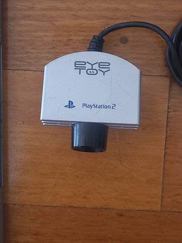 Eye Toy Camera Sony Playstation 2 PS2 Silver Incl 3x Eyetoy Play Games ...