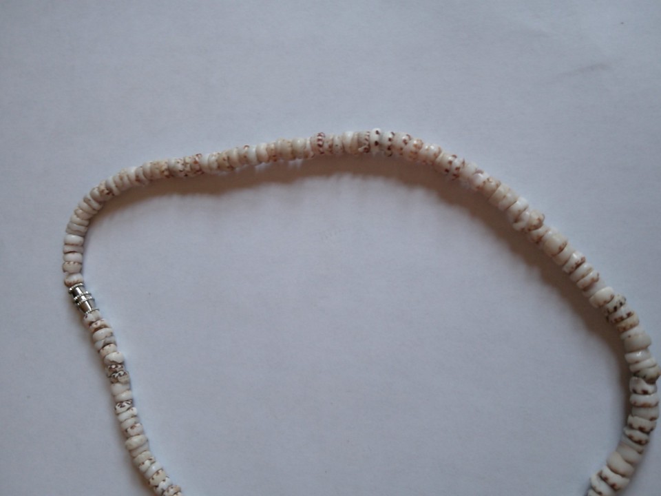 Vintage Puka Shell Surfer Necklace Graduated Spiral Shells 1970s ...