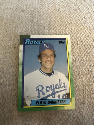 1990 Topps 116 Floyd Bannister Kansas City Royals | eBay