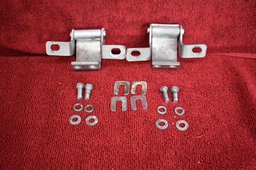 71-78 Datsun 240Z 260Z 280Z hatch trunk lid hinge pair w/hdwr + shims ...