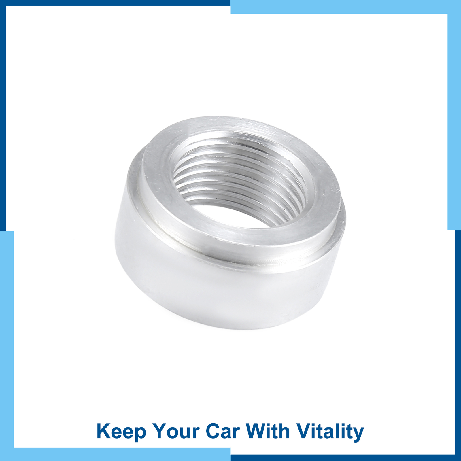 Universal Pack (1) 3/8 NPT Female Nut Threaded Insert Weldable | eBay