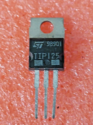 1pcs TIP125 PNP COMPLEMENTARY SILICON POWER TRANSISTORS 5A 60V 65W TO− ...