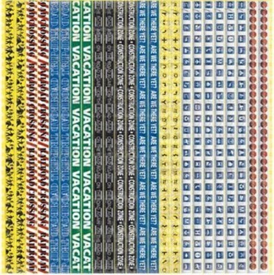 Reminisce Road Signs 12x12 Border Stickers | eBay