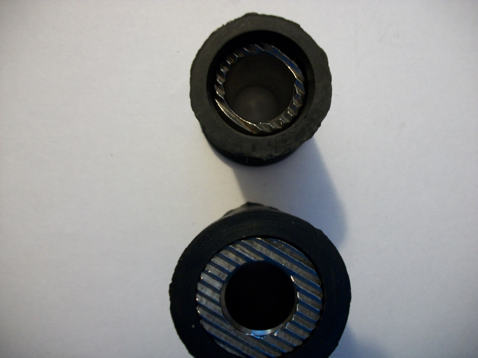 MUSTANG II MANUAL OR POWER STEERING RACK BUSHINGS, ONE PAIR STEEL ...