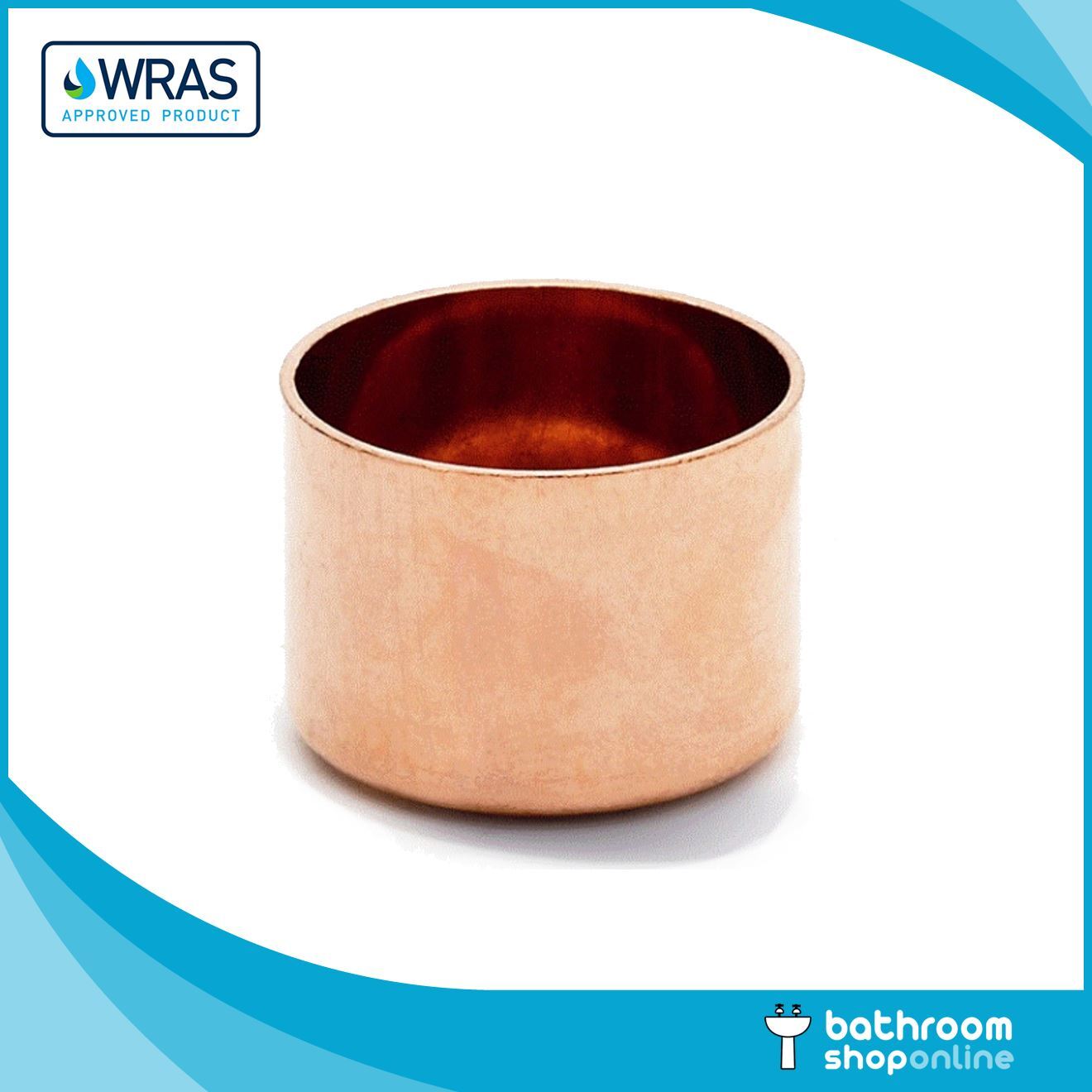 End Feed Stop Ends Fittings Plumbing Copper Pipe WRAS Approved | eBay UK