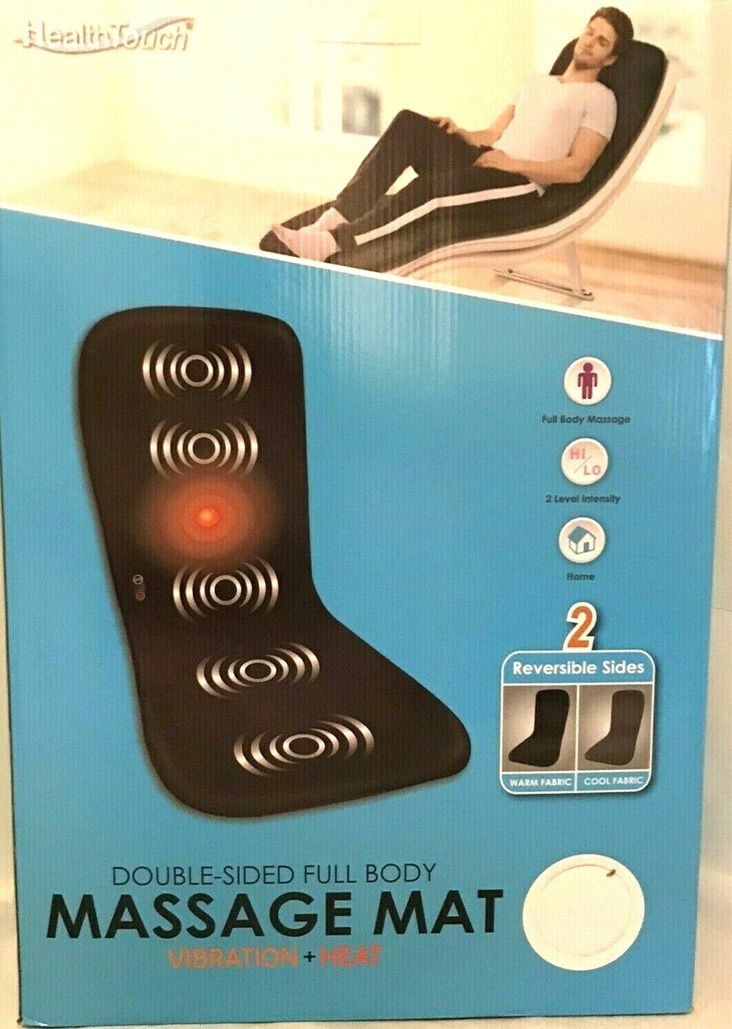 Health Touch Double-Sided Full Body Massage Mat | eBay