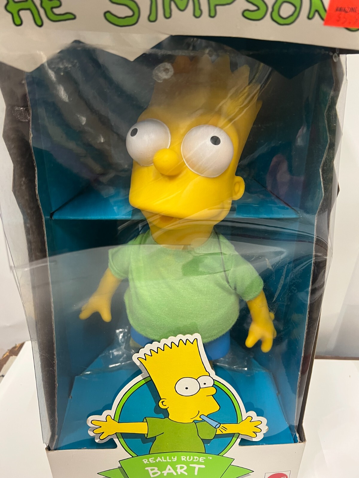 The Simpsons 1990 Mattel Dolls Rude Bart Sweet Maggie 9203 9204 for ...