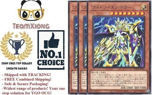 Yugioh PHHY-JP001 Rare X3 Photon Empereur Set de Jeux Japonais | eBay