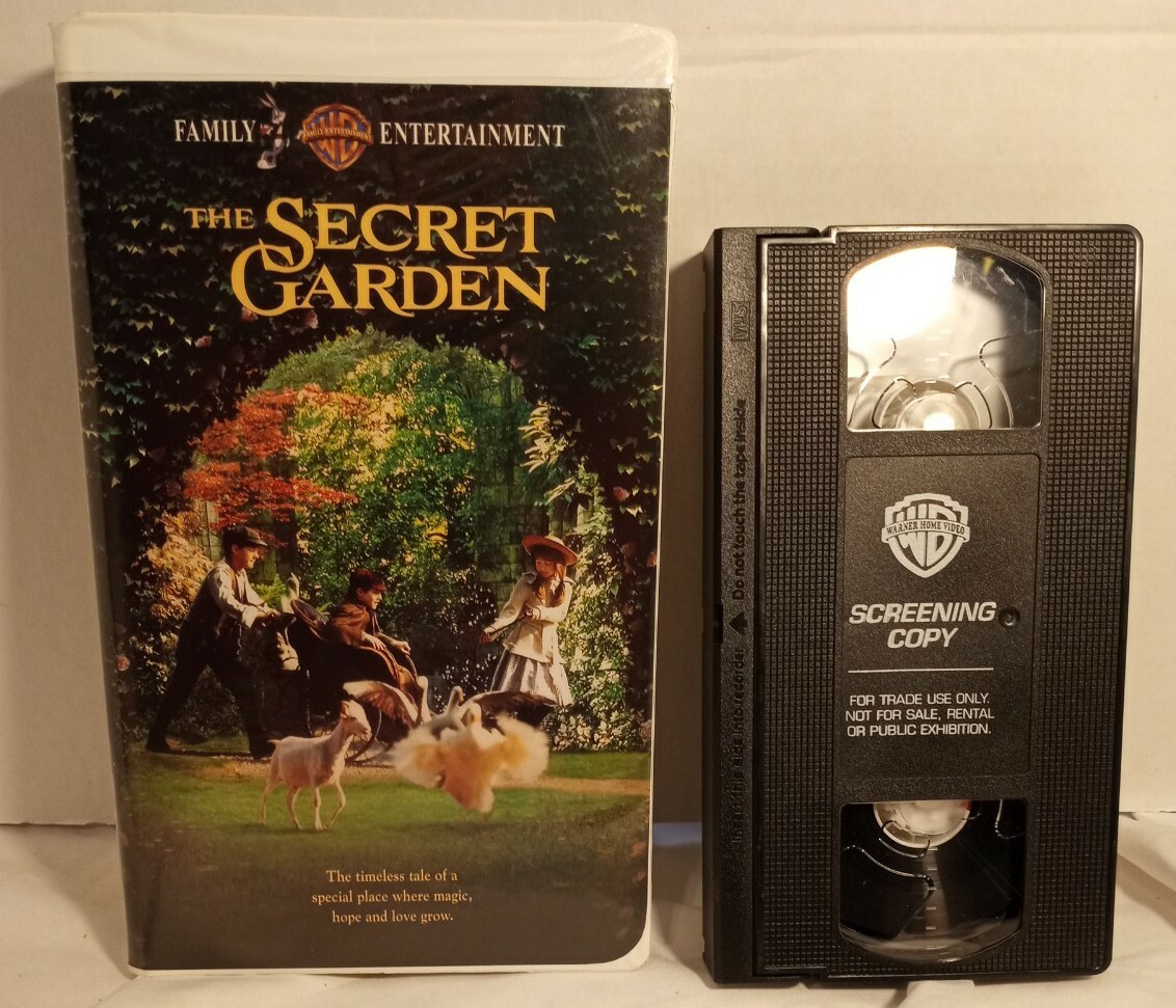The Secret Garden (VHS 1994 Clamshell) SCREENING / DEMO COPY NOT FOR ...