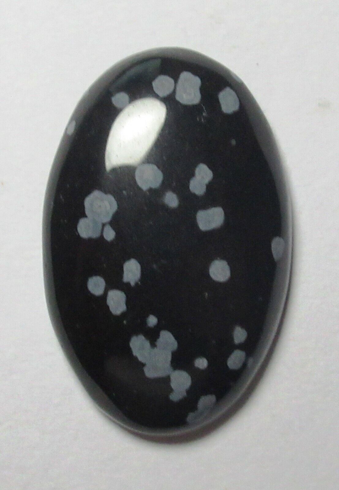 SNOWFLAKE JASPER CABOCHON OVAL SHAPE 22 CT NATURAL LOOSE GEMSTONE E ...