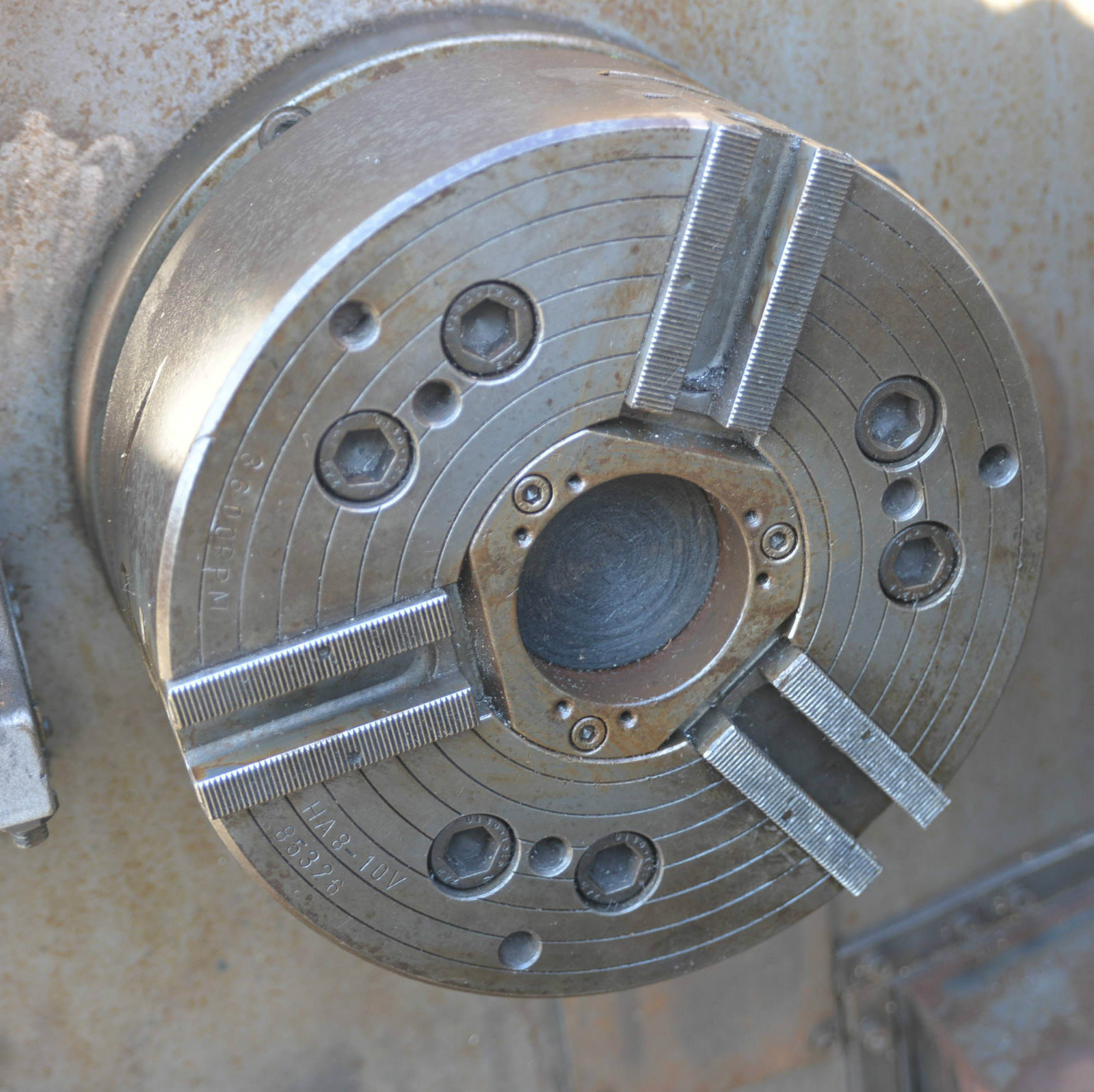 Seiki Howa 10" Inch CNC Lathe Chuck HA8-10V Spindle Actuator Model 170/ ...