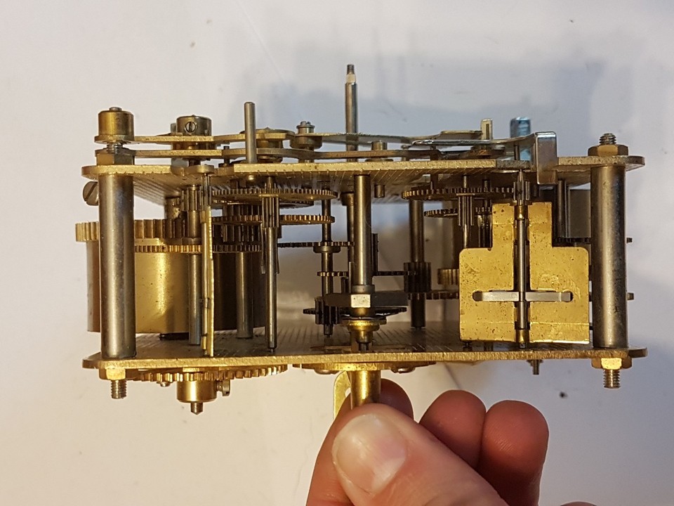 USED Clock Movement FHS Germany 341-021 for Parts & Repair Only - 16A ...