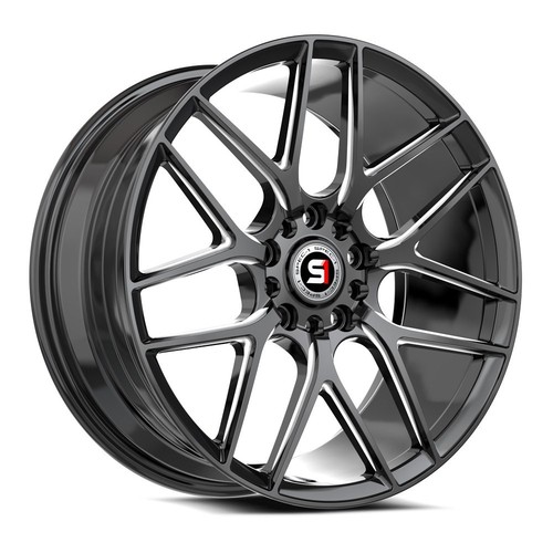 Spec-1 Wheels Rim SP-78 16x7.5 4x100/4x114.3 ET30 73.1CB Gloss Black ...