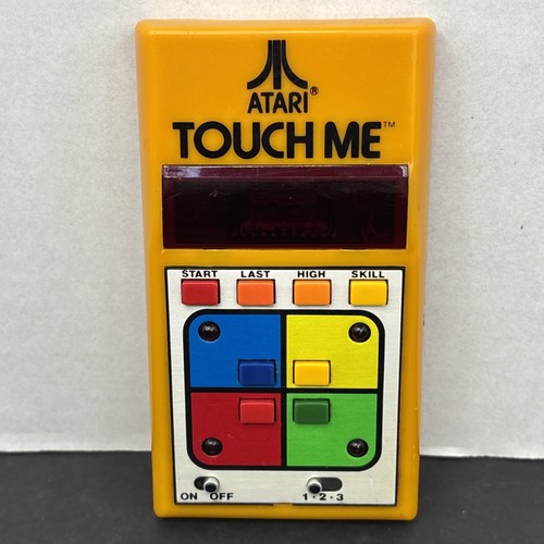VINTAGE ATARI Touch Me Handheld Electronic Game BH-100 Working Tested ...