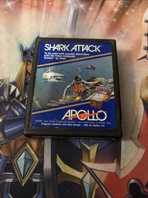 Atari 2600 Game Only Shark Attack | eBay