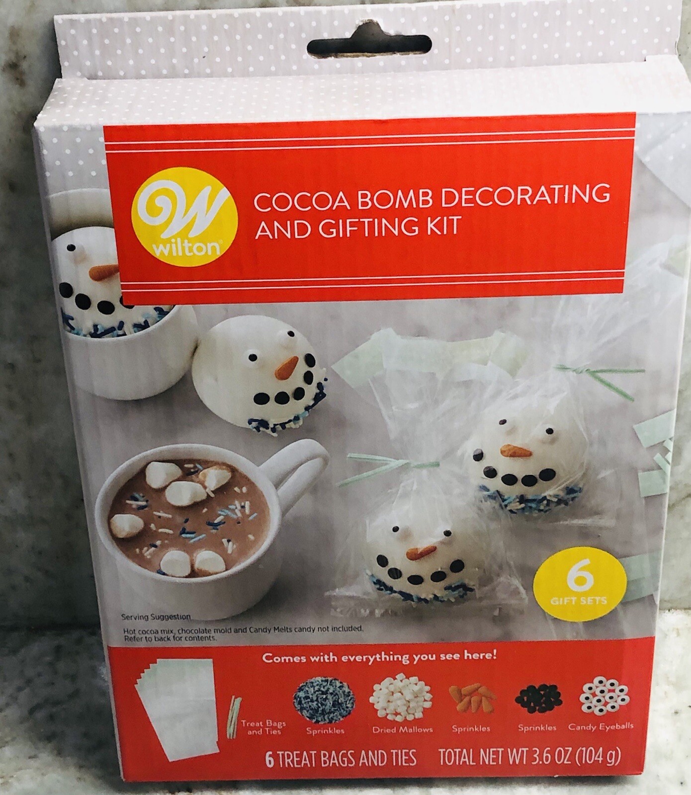 Wilton Hot Cocoa Bomb Decorating And Gifting Kit-Snowman -W1010640 for ...